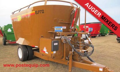 3 and 4 Auger Mixers Characteristics - Post Equipment